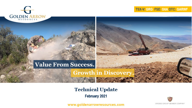 Presentations | Golden Arrow Resources Corp.